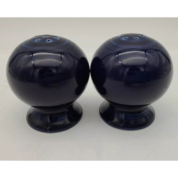 Homer Laughlin | Dining | Fiesta Cobalt Blue Salt Pepper Set Fiestaware ...